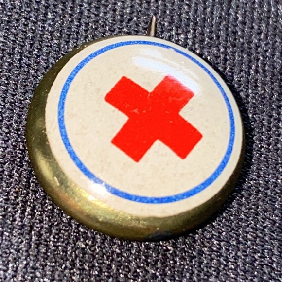 Jewelry | Red Cross Pin Vintage | Poshmark